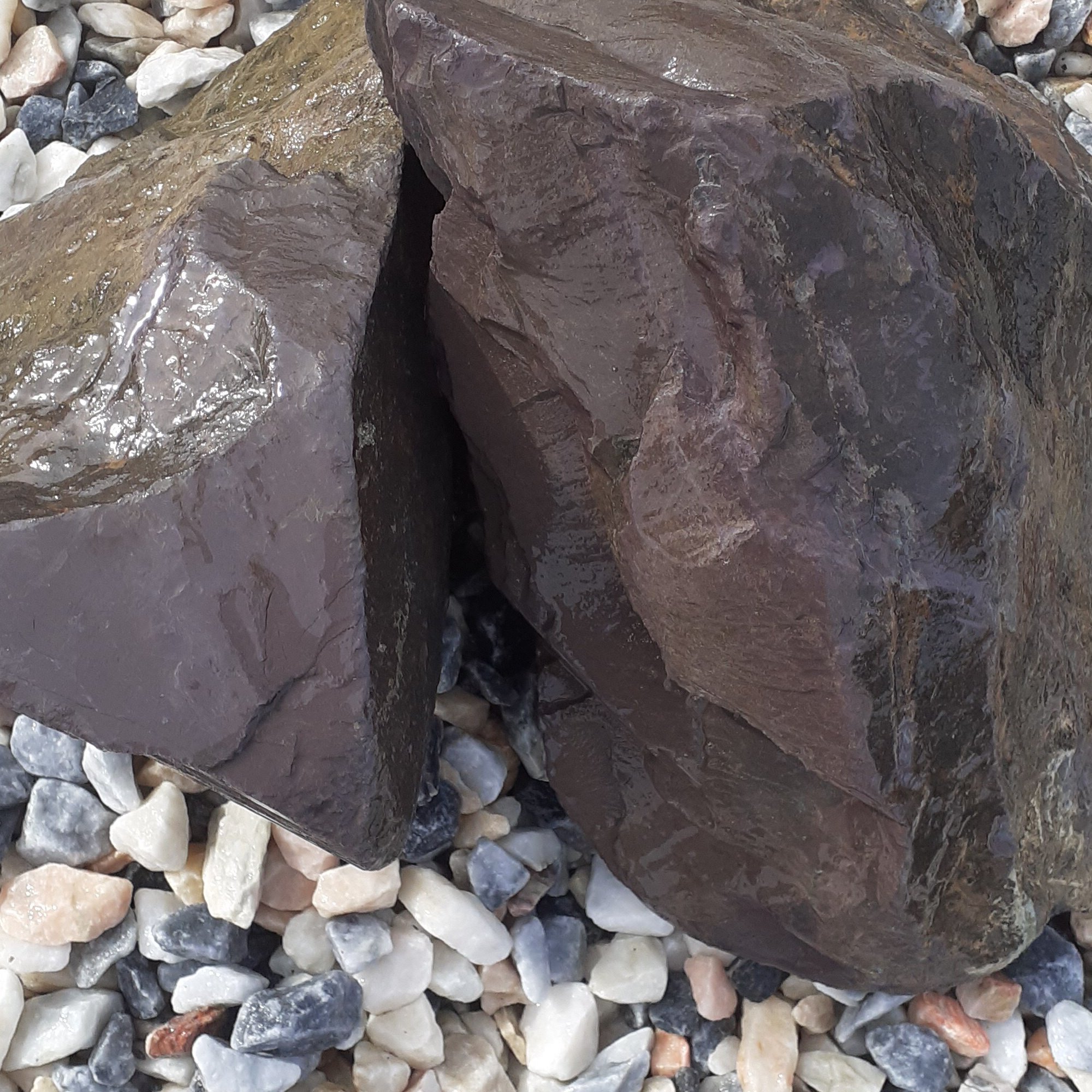 Blue Slate Rockery - Powys Stone
